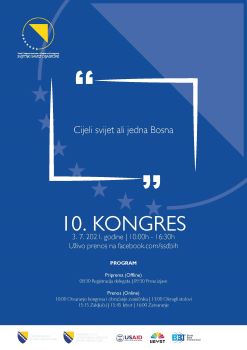10. KONGREES SSDBIH - BOŠNJAŠKA KULTURNA ZVEZA SLOVENIJE